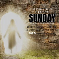 easter sunday Template | PosterMyWall