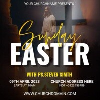 Easter Sunday Video Ads Template | PosterMyWall