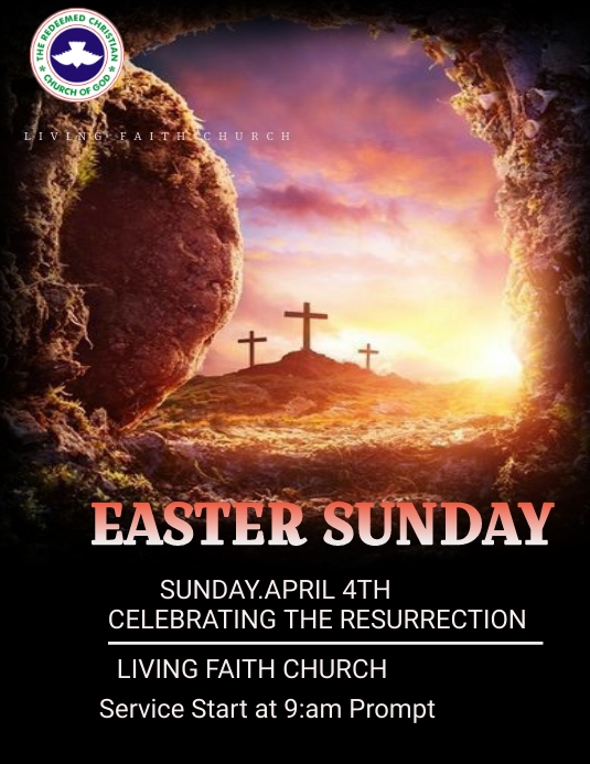 Copy of EASTER SUNDAY FLYER | PosterMyWall