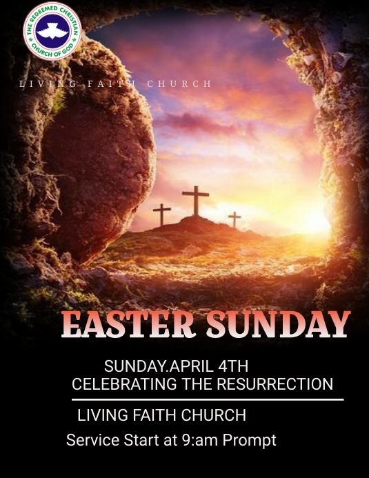 Copy of EASTER SUNDAY FLYER | PosterMyWall