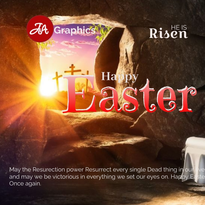 Copy of EASTER SUNDAY FLYER | PosterMyWall