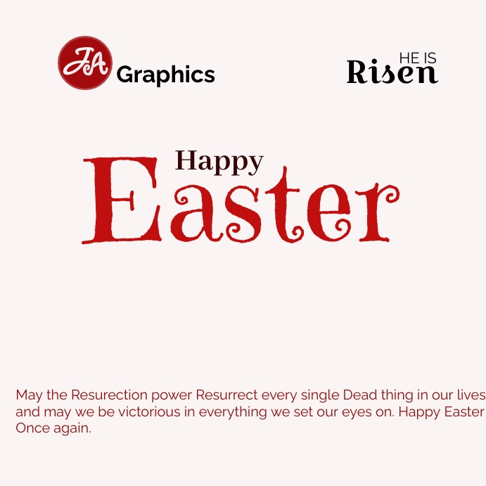 Copy of EASTER SUNDAY FLYER | PosterMyWall