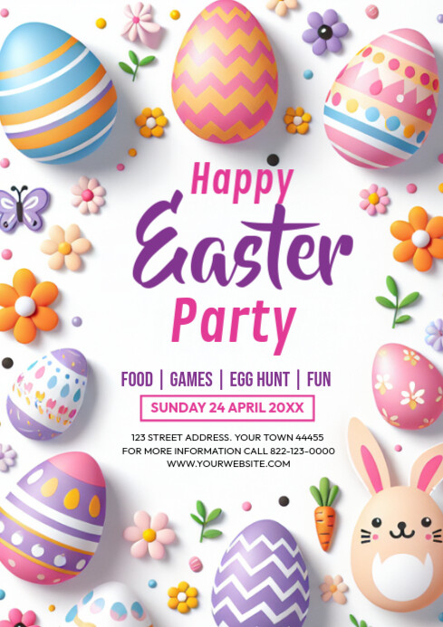 Copy of Easter Sunday Flyer | PosterMyWall