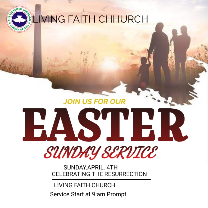 EASTER SUNDAY FLYER Template | PosterMyWall