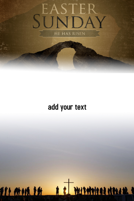 Easter Sunday Template | PosterMyWall