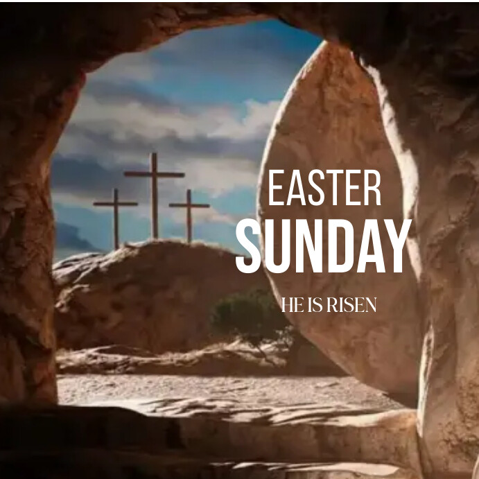 Easter Sunday Instagram post Template | PosterMyWall