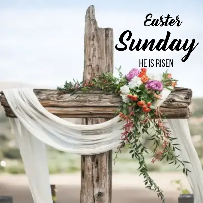 Copy Of Easter Sunday Instagram Post PosterMyWall copy-of-easter-sunday-instagram-post-postermywall