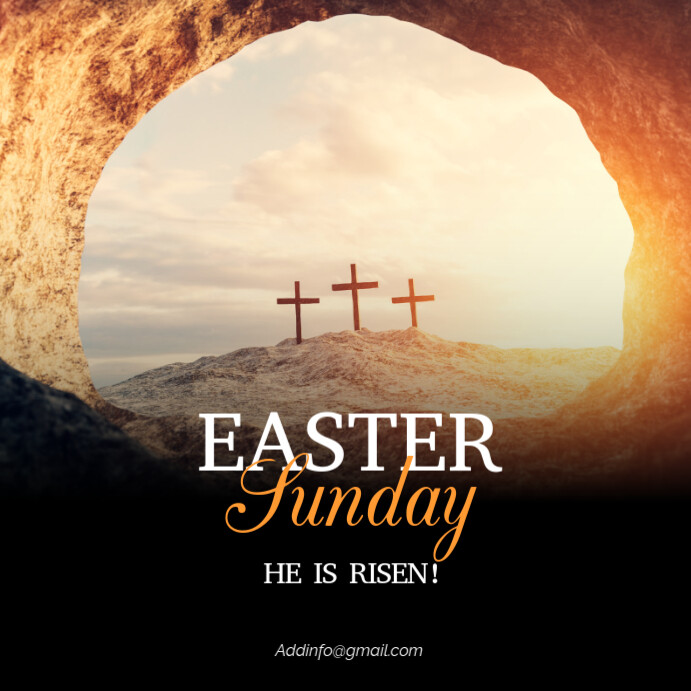Easter Sunday Instagram Post Template | PosterMyWall