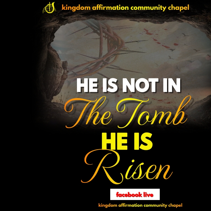 easter sunday poster flyer template | PosterMyWall