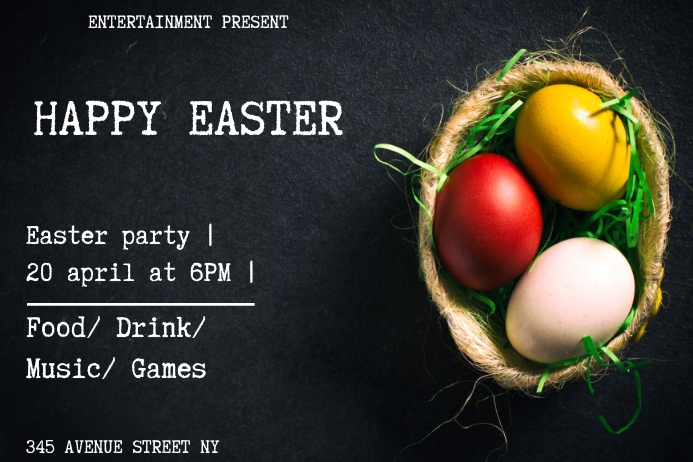 EASTER SUNDAY POSTER TEMPLATE | PosterMyWall