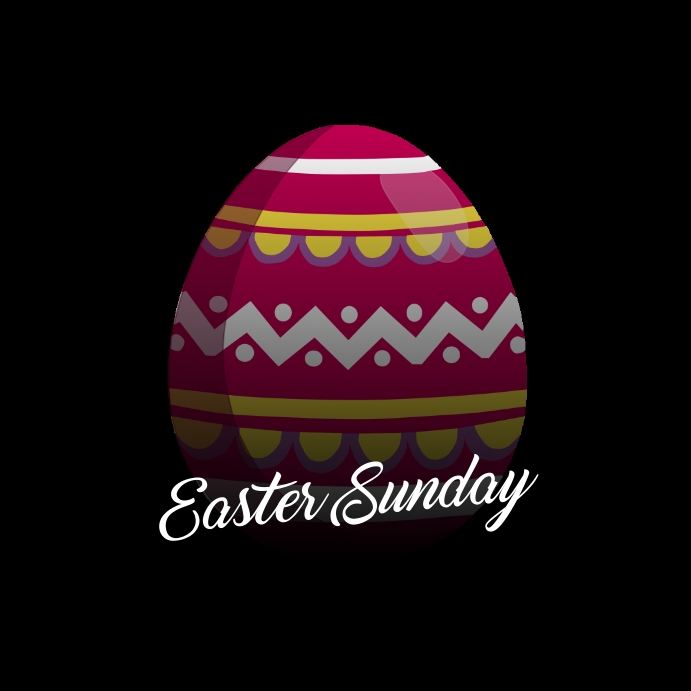 Easter Sunday Poster Template | PosterMyWall