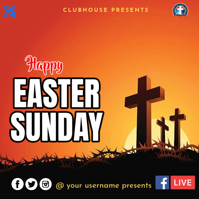 easter sunday posters Template | PosterMyWall