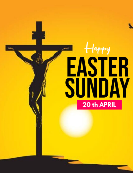 Copy of easter sunday posters | PosterMyWall
