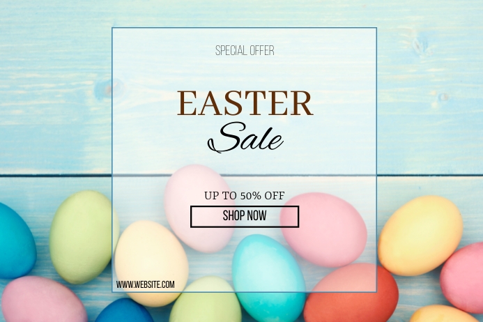 EASTER SUNDAY SALE TEMPLATE | PosterMyWall
