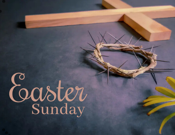 Plantilla de Easter Sunday Template | PosterMyWall