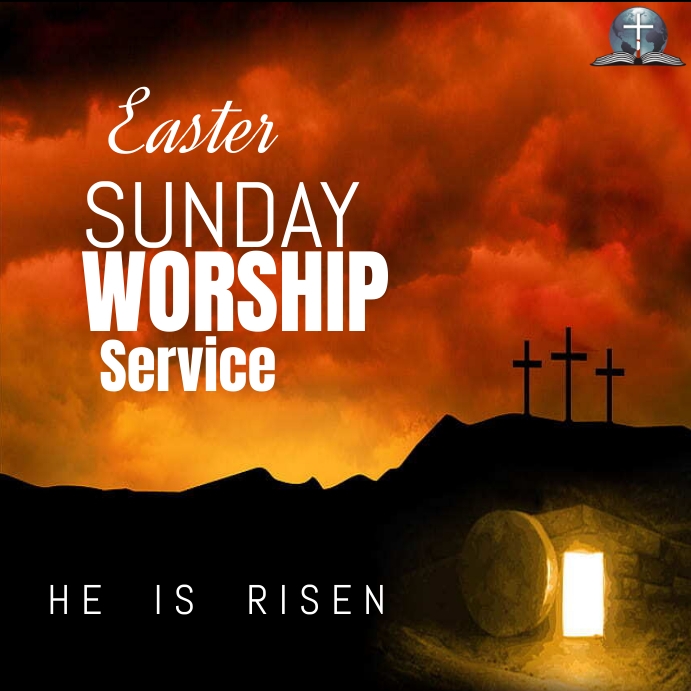 easter sunday template design | PosterMyWall
