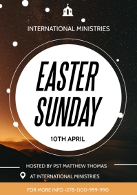Easter Sunday Template | PosterMyWall