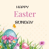 easter sunday template design | PosterMyWall