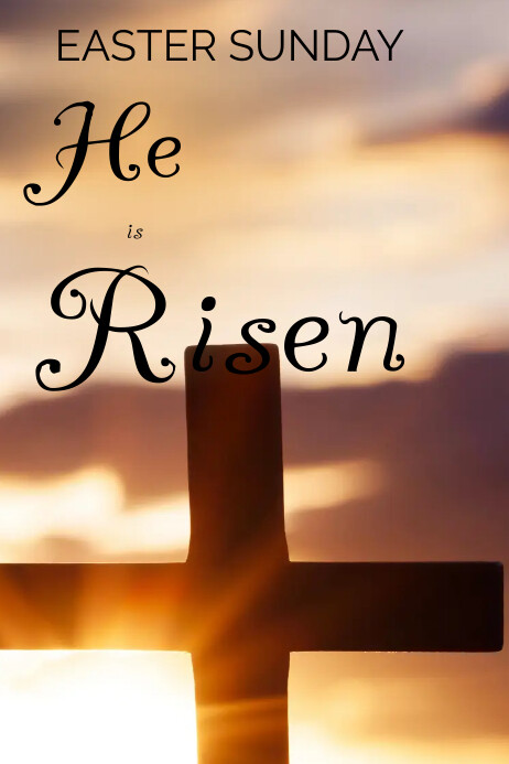Easter sunday template | PosterMyWall