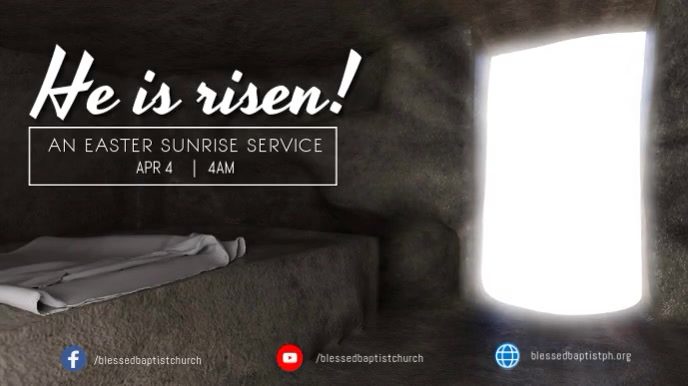 Copy of Easter Sunrise Service | PosterMyWall