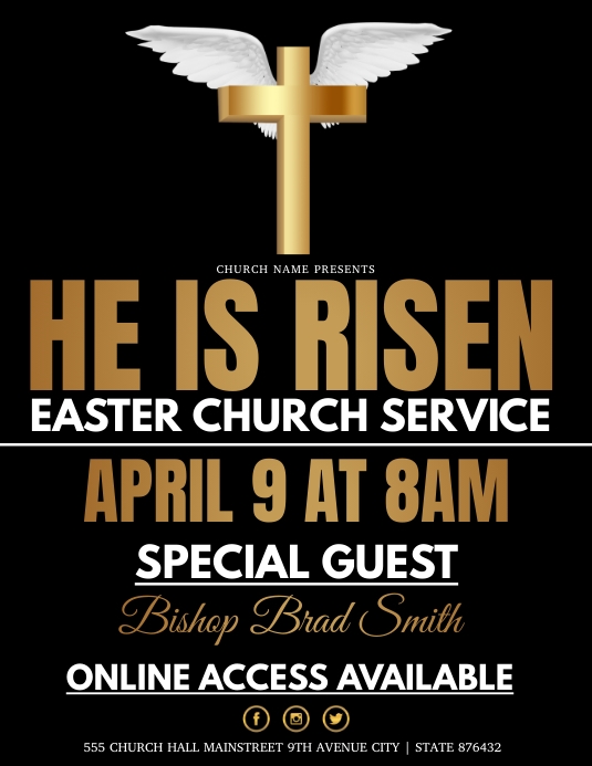 Easter Template | PosterMyWall