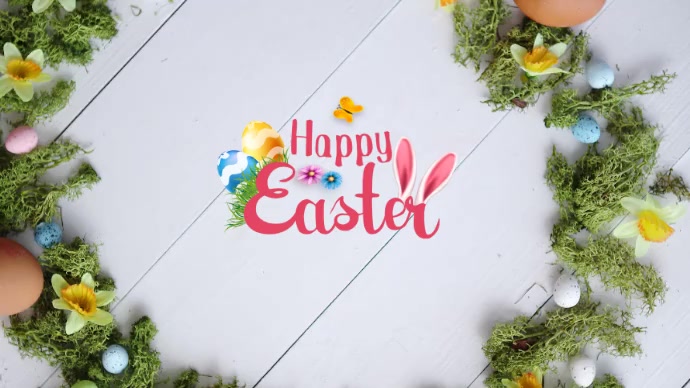 Easter video ad Template | PosterMyWall