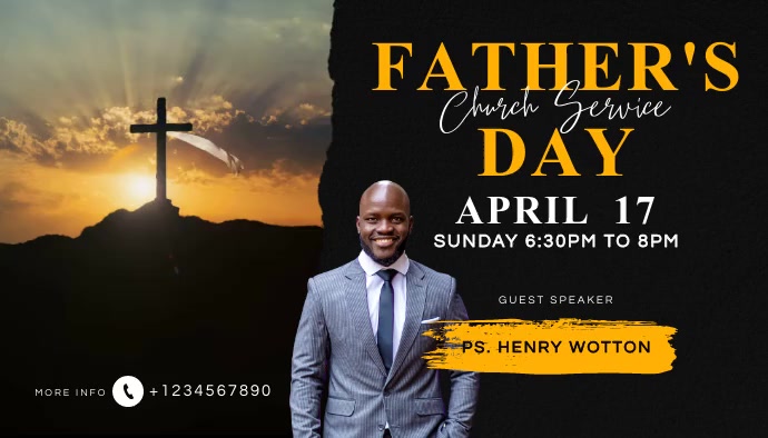 Copy of easter video church worship service | PosterMyWall