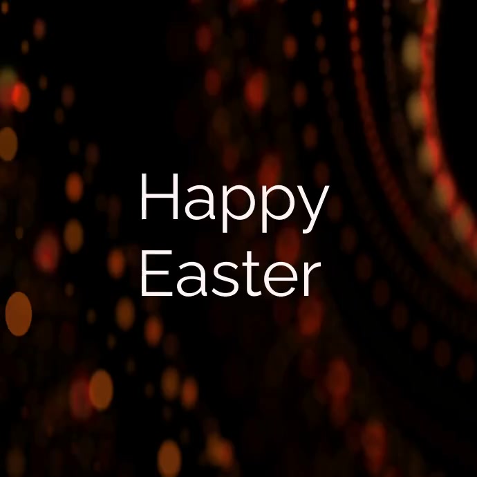 Easter video tampelte Template | PosterMyWall