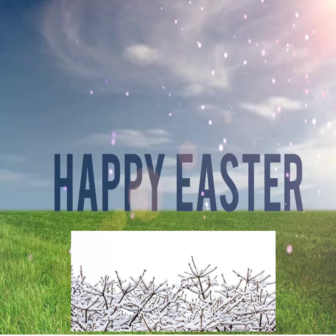Easter video tampelte Template | PosterMyWall