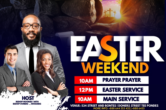 easter weekend Template | PosterMyWall