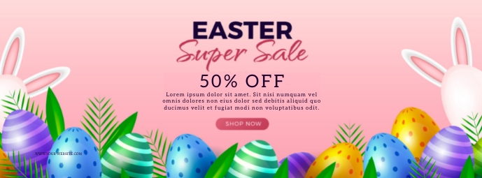 Copy of EASTER WEEKEND SALE EVENT FLYER TEMPLATE | PosterMyWall
