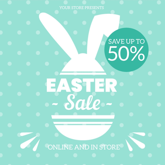 Copy of Easter WEEKEND Sale Flyer Template | PosterMyWall