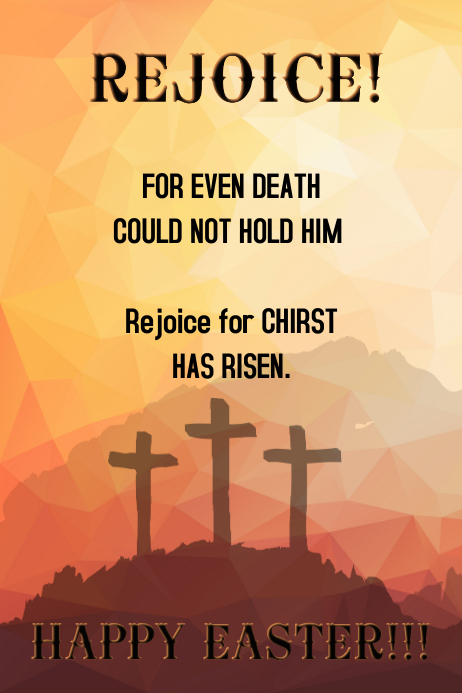 EASTER WISHES Template | PosterMyWall