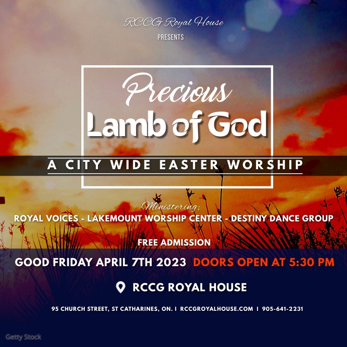 Easter Worship (2) Template | PosterMyWall