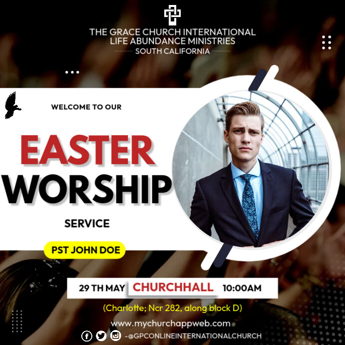 Copy of easter worship concert | PosterMyWall