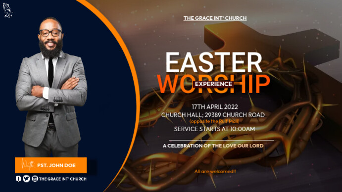 Copy of easter worship concert | PosterMyWall