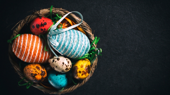 easter zoom background design template | PosterMyWall