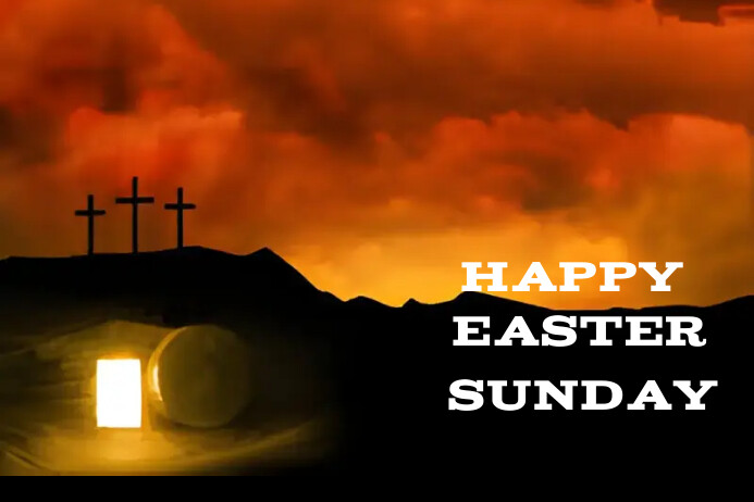 Eater Sunday celebration Template | PosterMyWall