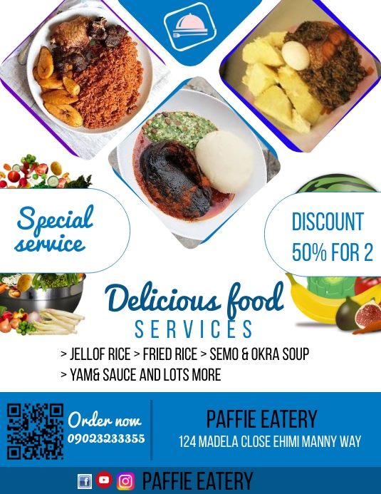 eatery flyer Templat | PosterMyWall
