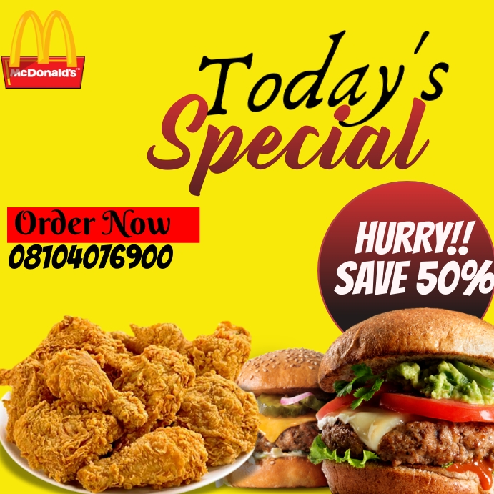 Eatery flyers Template | PosterMyWall