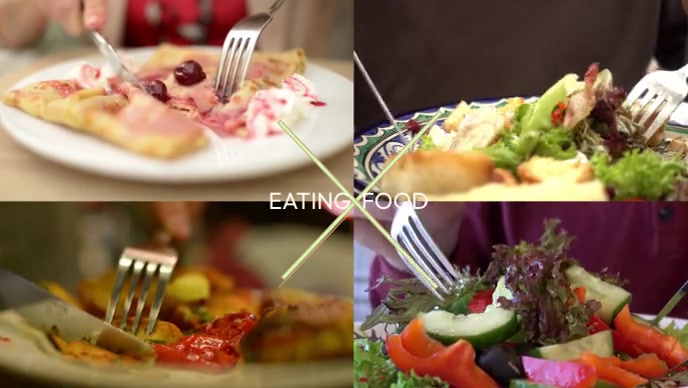 Copy of Eating food | PosterMyWall