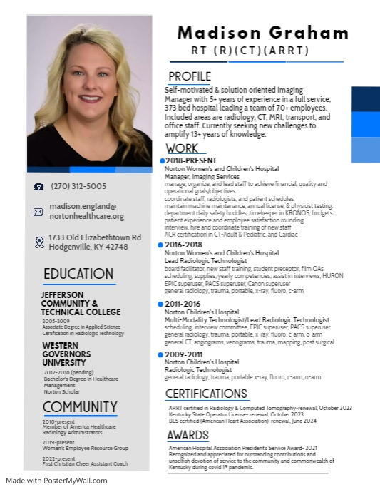 modern eye catching curriculum vitae resume d | PosterMyWall