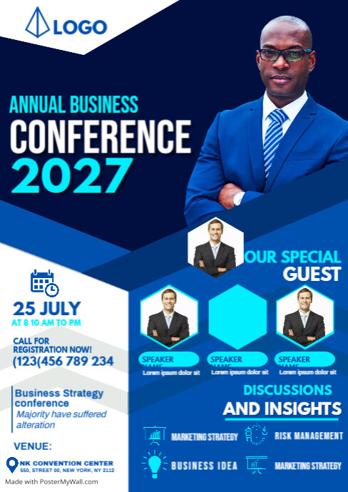 annual business conference | PosterMyWall