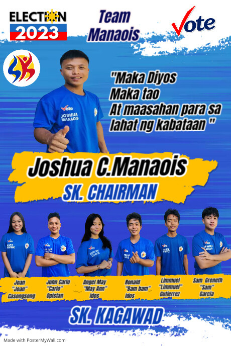 Barangay Tarpaulin Layout | PosterMyWall