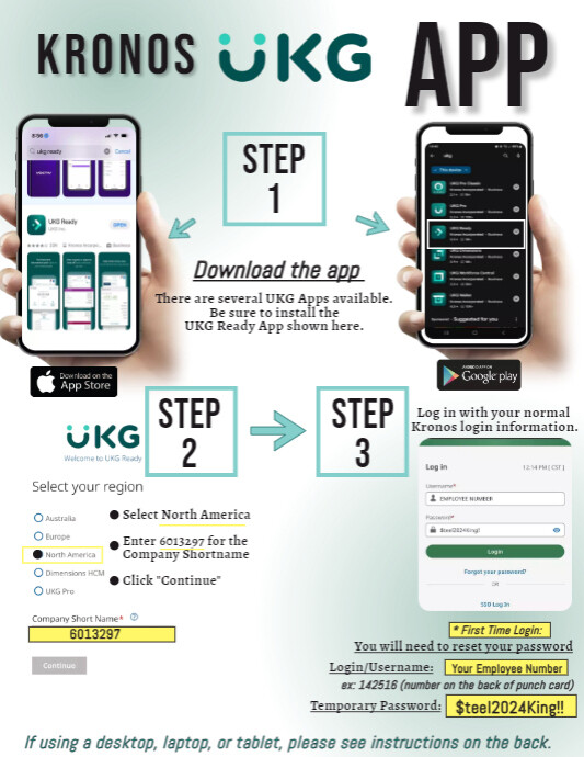 UKG APP | PosterMyWall