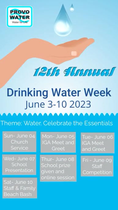 Save Water Instagram Story Template | PosterMyWall