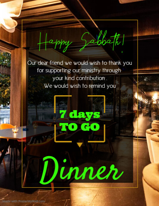 scan to pay flyer template design gold and bl | PosterMyWall