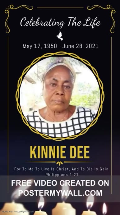 Copy of In loving memory Digital Display Video | PosterMyWall