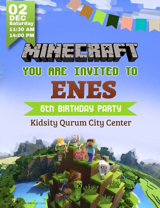 Minecraft | PosterMyWall