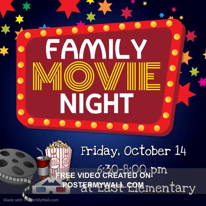 Family Movie Night Video | PosterMyWall